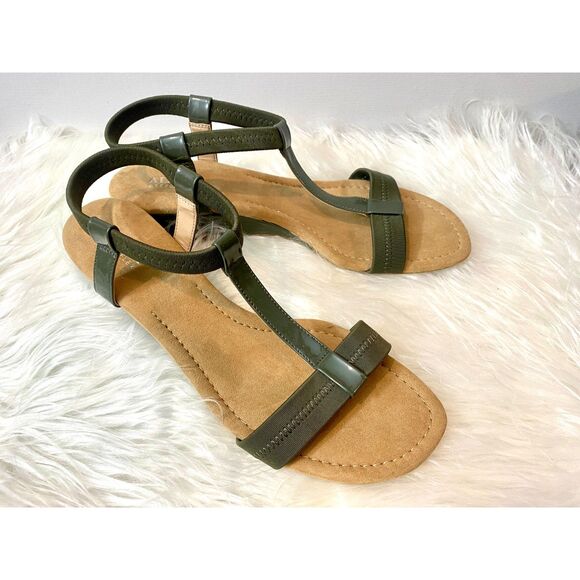 Alfani | Shoes | Alfani Womens Sandals Size 1 Olive | Poshmark